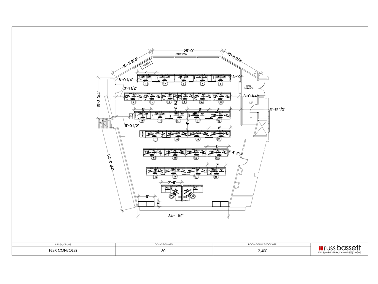 Command Center Layouts & Space Plans | Russ Bassett